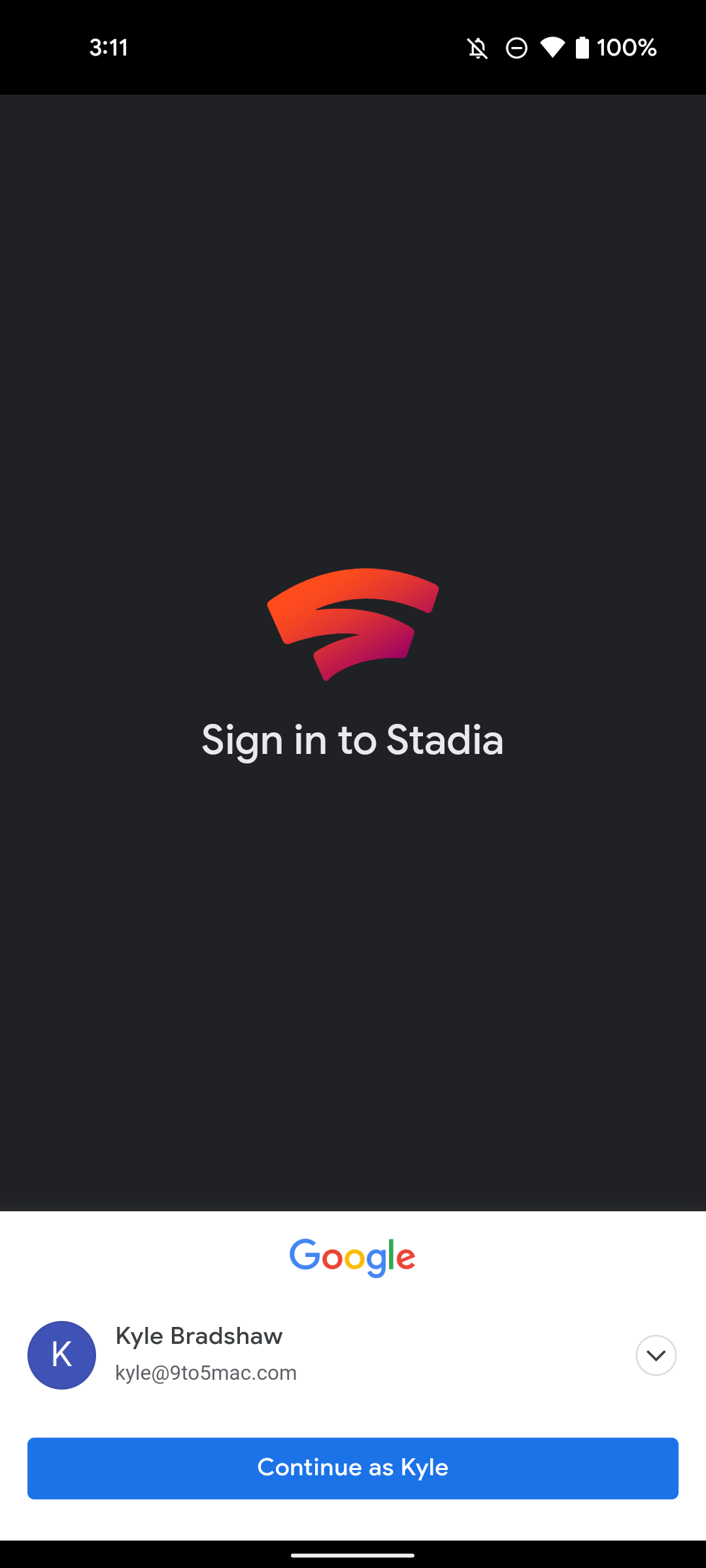 Stadia app rolling out revamped search, streamlined login - 9to5Google