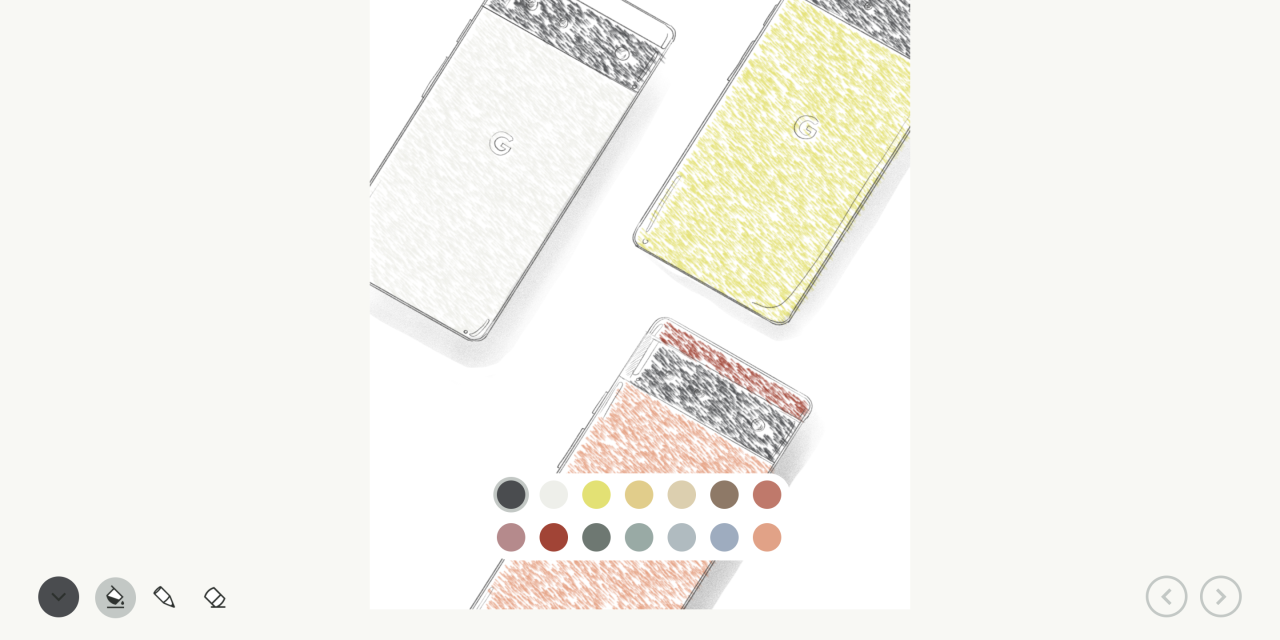 Online Google coloring book goes in-depth on hardware hues - 9to5Google