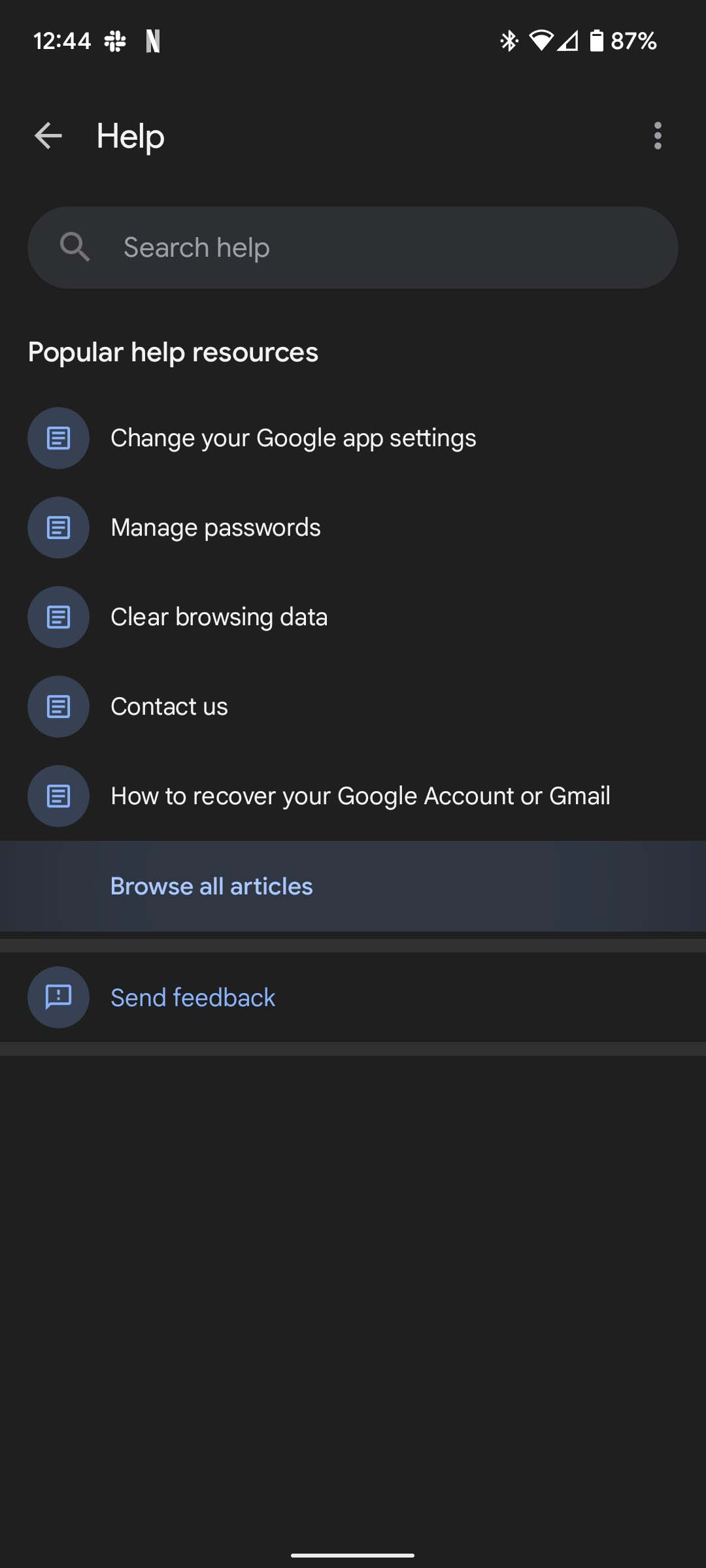 How to contact Google support and give product feedback