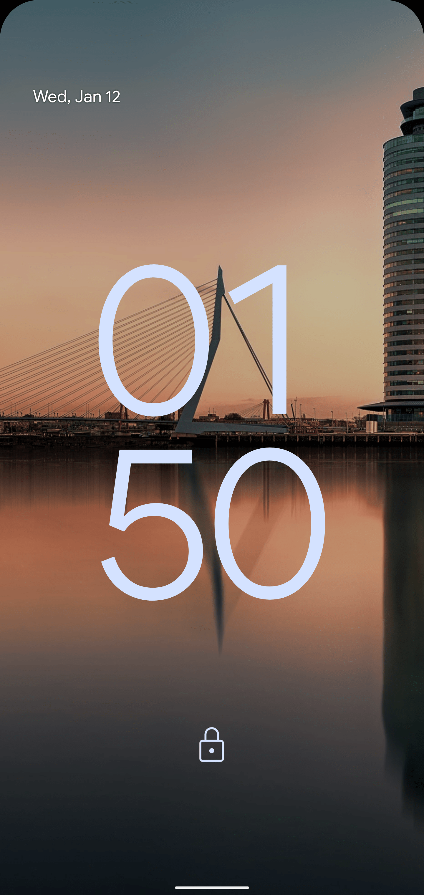 Android 12L adds lockscreen clock setting in Beta 2 - 9to5Google