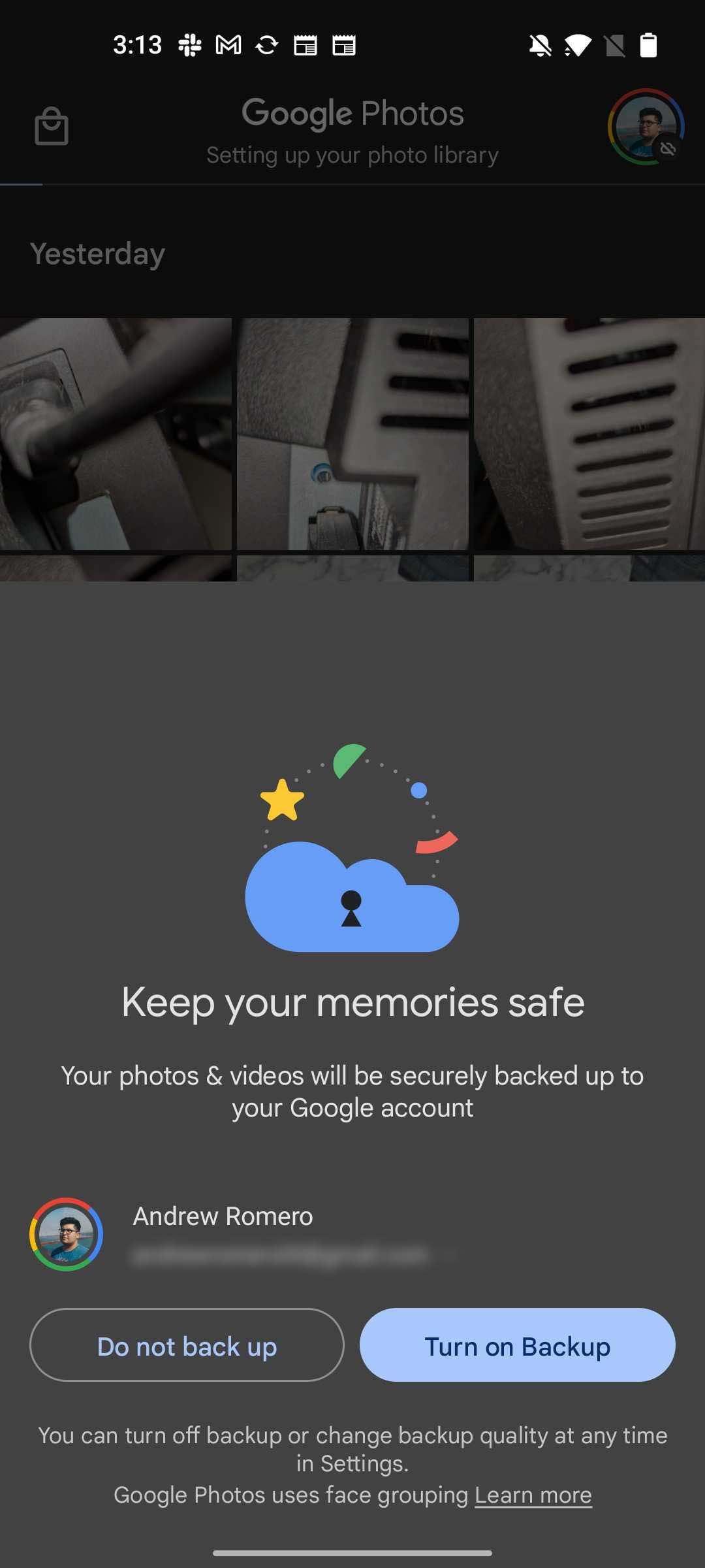 How to back up pictures and videos on Android with Google Photos