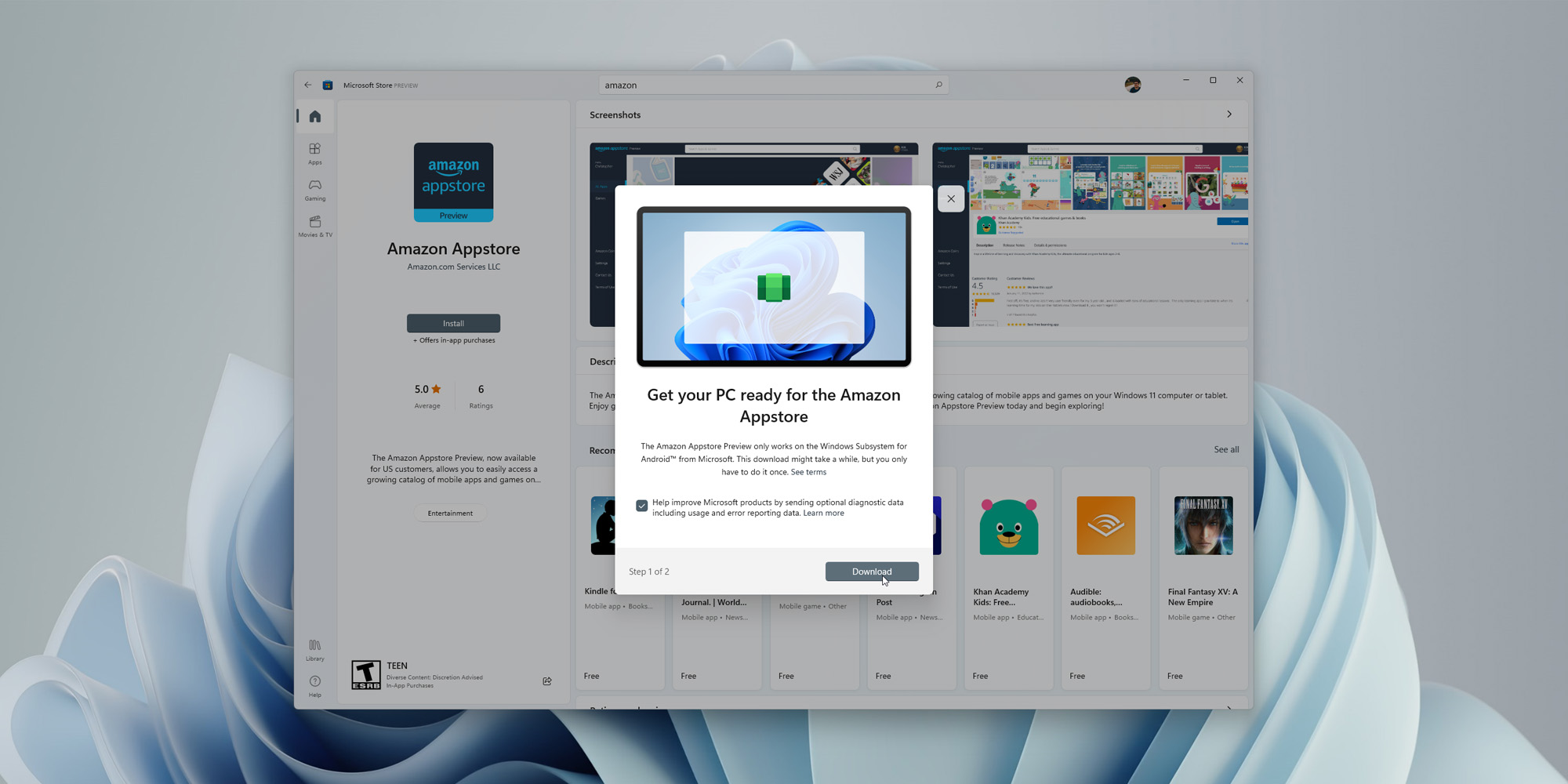 How to get Android apps on Windows 11