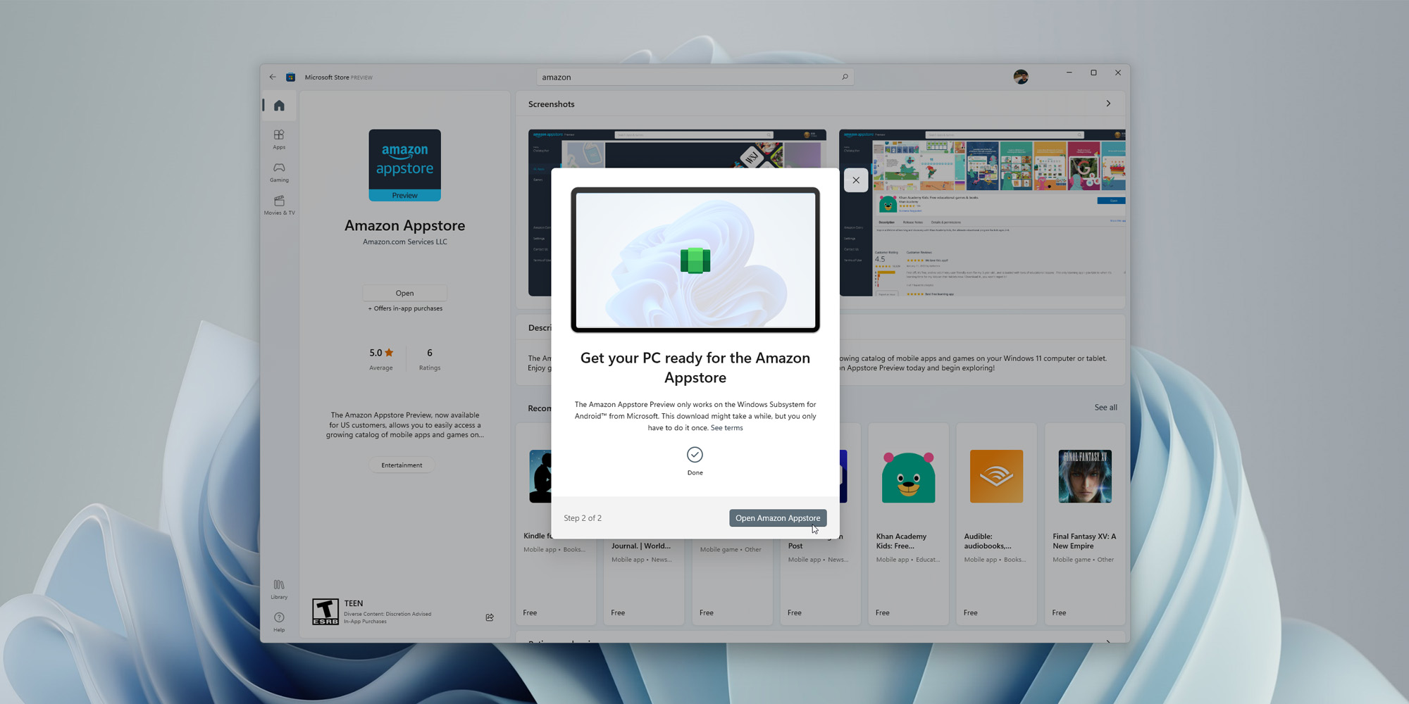 How to get Android apps on Windows 11