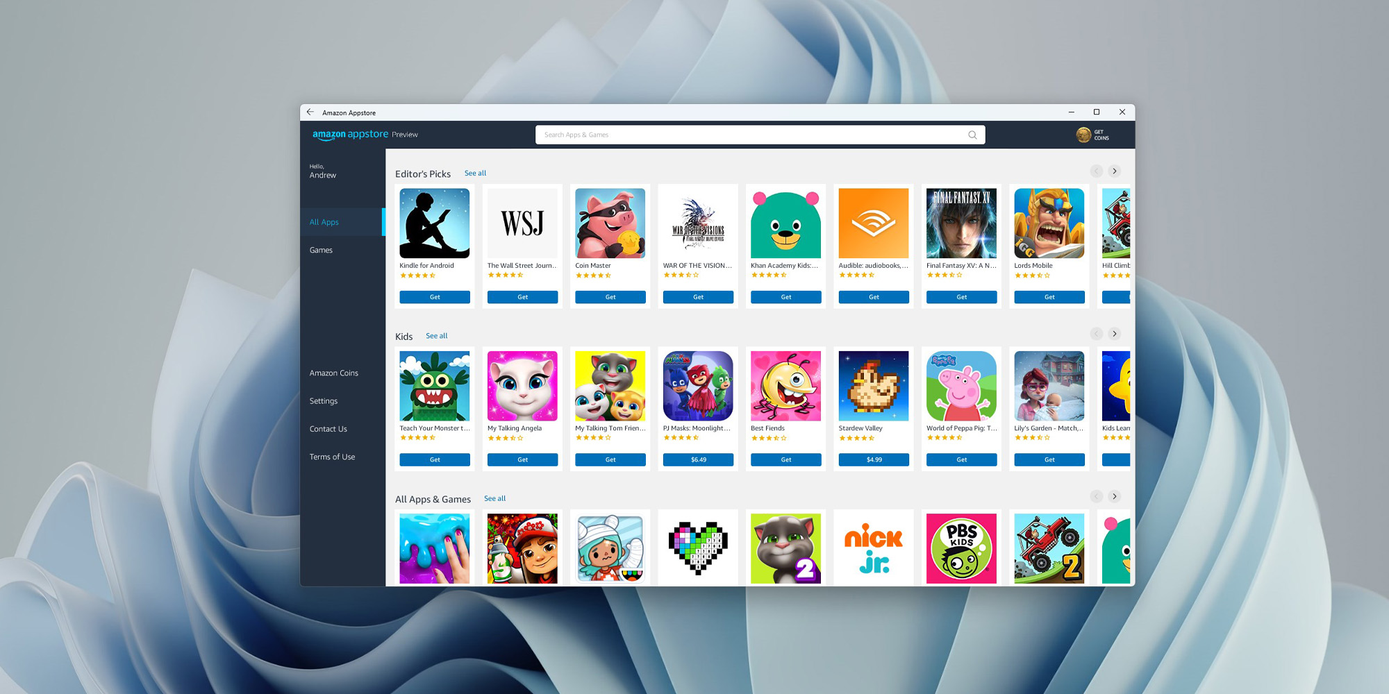 How to get Android apps on Windows 11