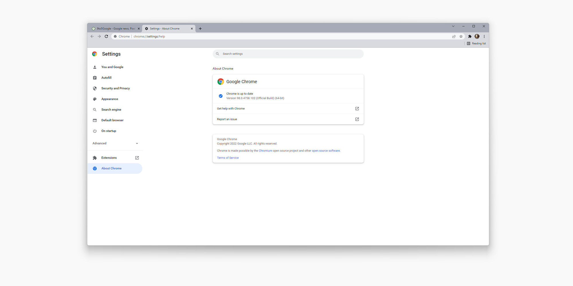 Everything you need to know about updating Chrome - 9to5Google