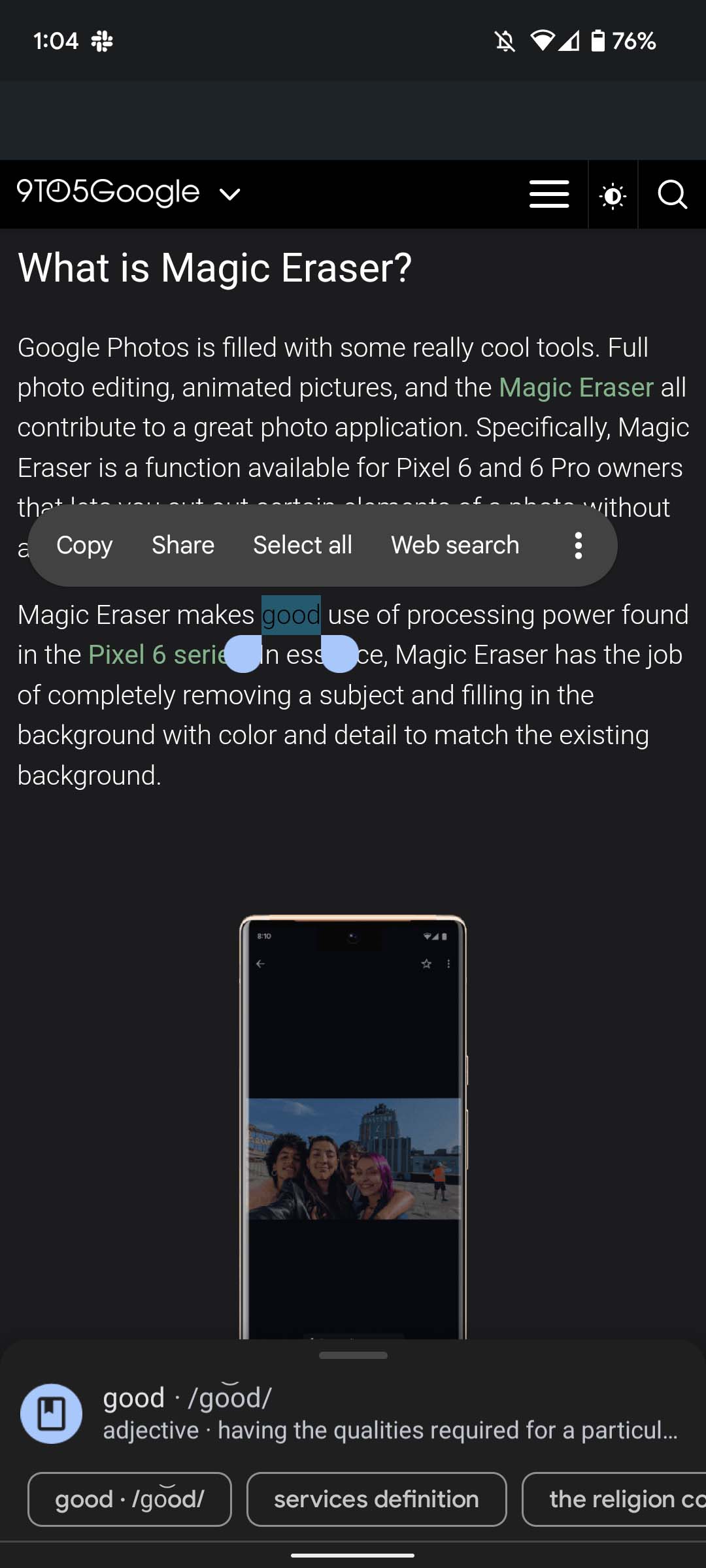 Google Pixel tricks for easy copy/pasting - 9to5Google