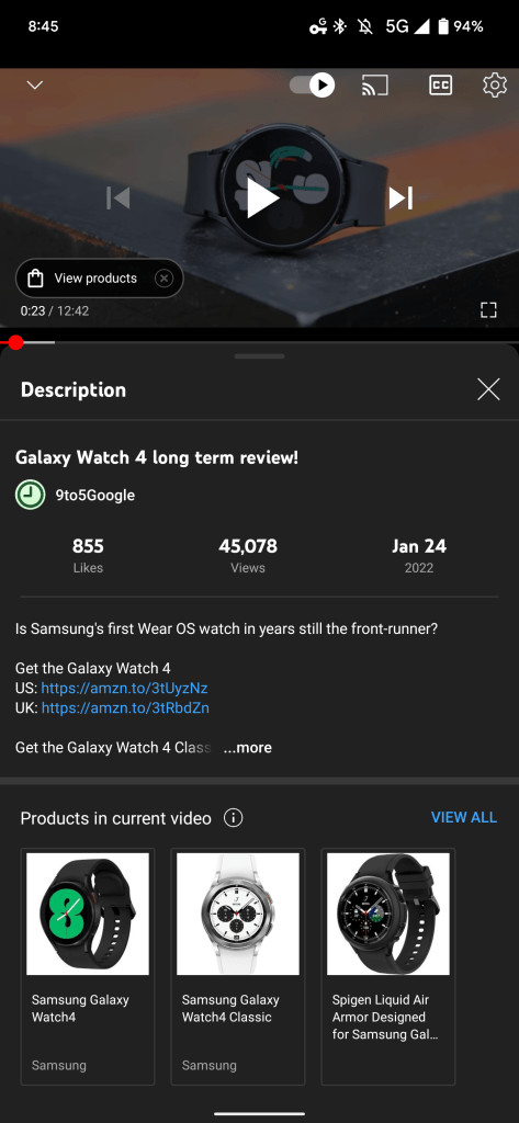 YouTube for Android rolls out video player redesign - 9to5Google