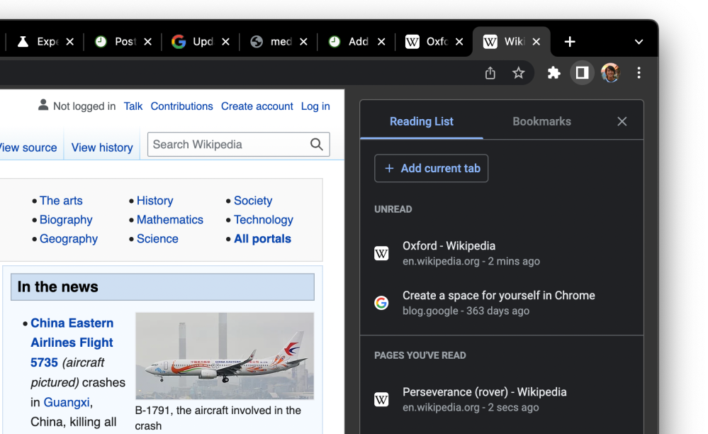 Chrome adds Side Panel to access bookmarks, reading list - 9to5Google