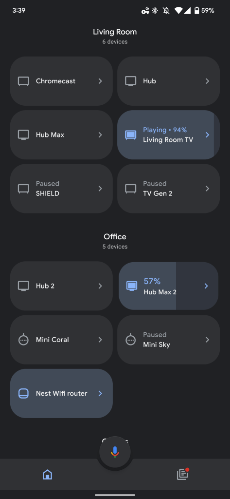 Google Home grid redesign allows for quick device controls - 9to5Google