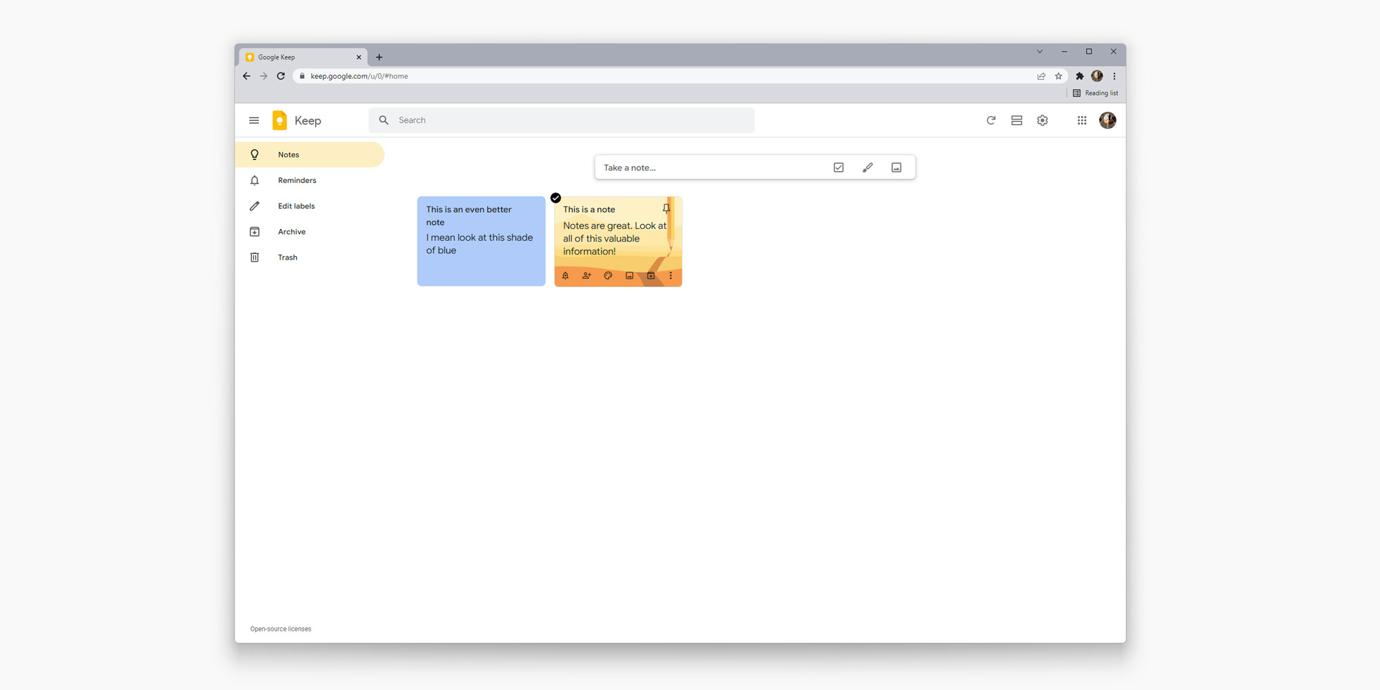 Upgrade the look of your Google Keep notes with colors and backgrounds ...