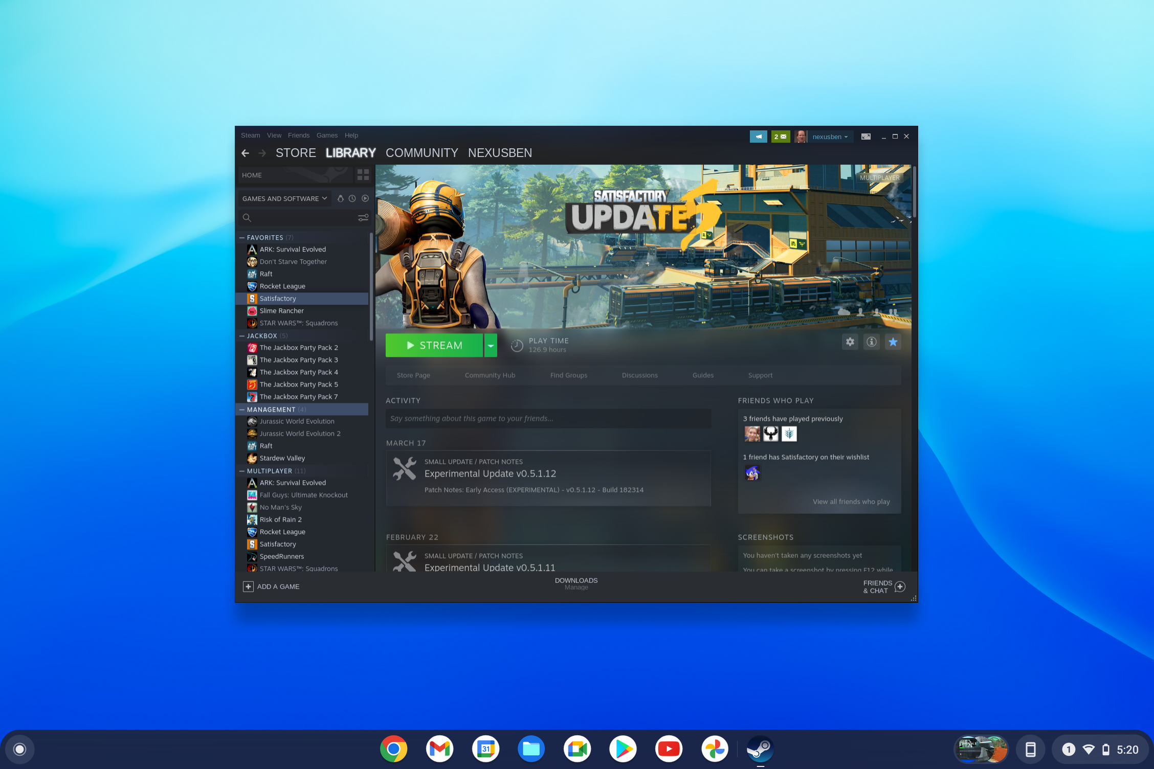 Steam for Chrome OS: Hands-on with local games [Video] - 9to5Google
