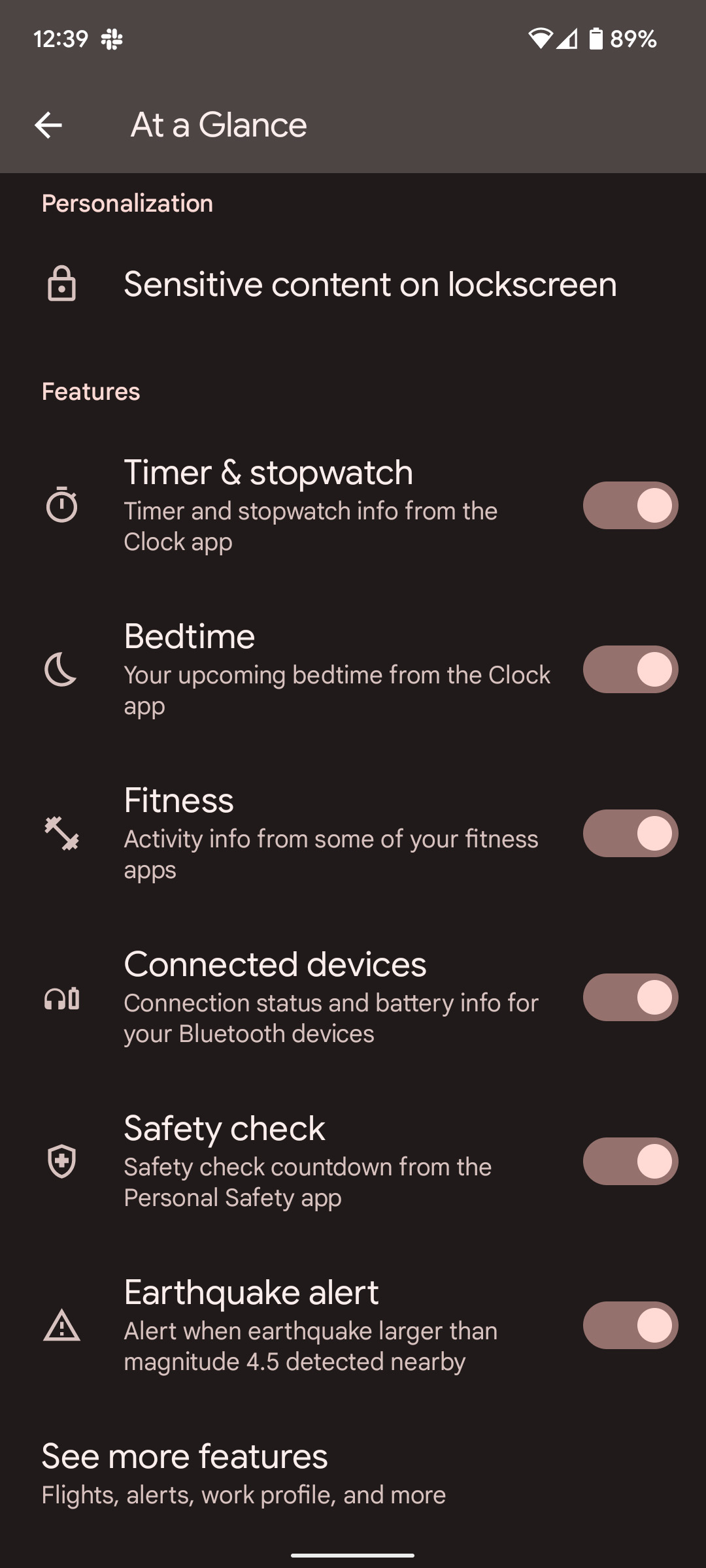 Change what you see in At a Glance on Pixel – Here's how