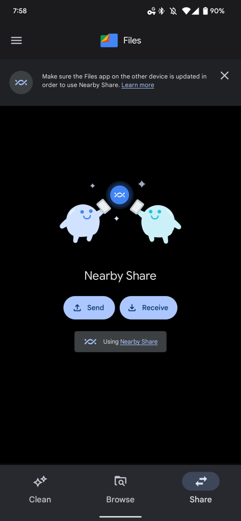 Files by Google on Pixel reemphasizes 'Share' in bottom bar - 9to5Google