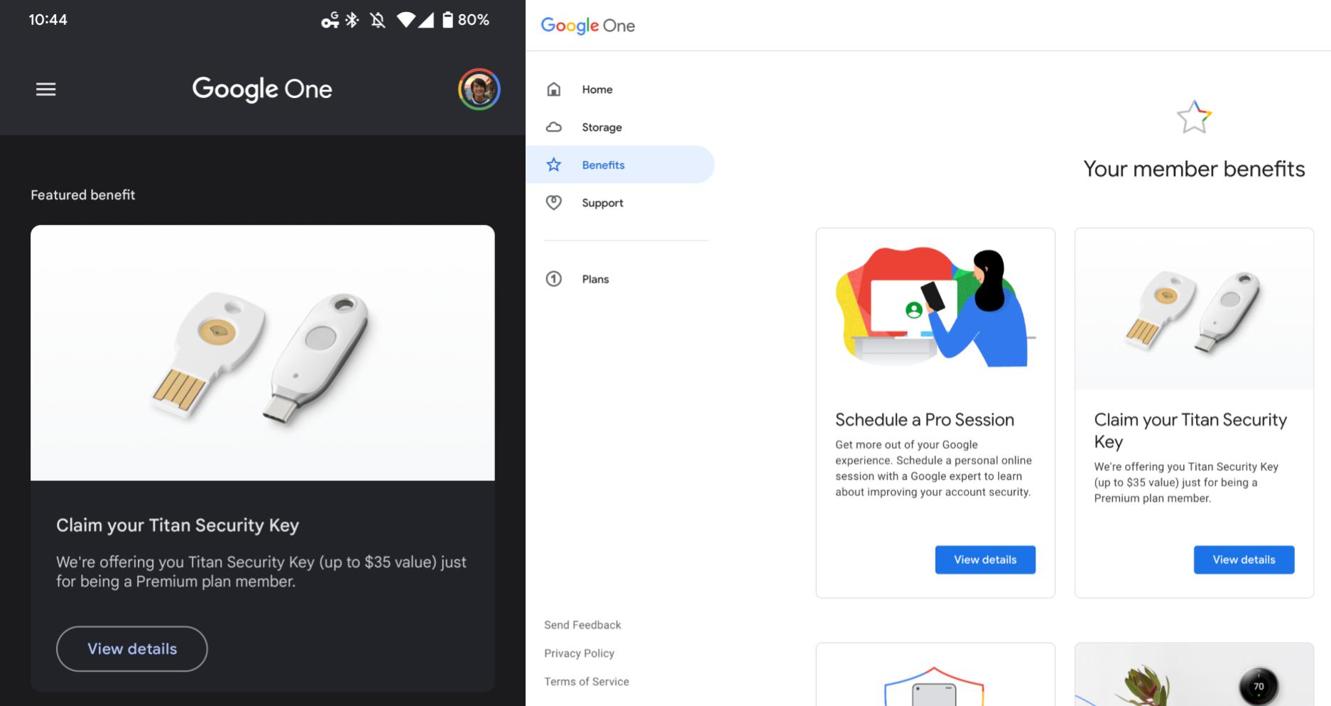 Google One 2TB subscribers can get free Titan Security Key - 9to5Google