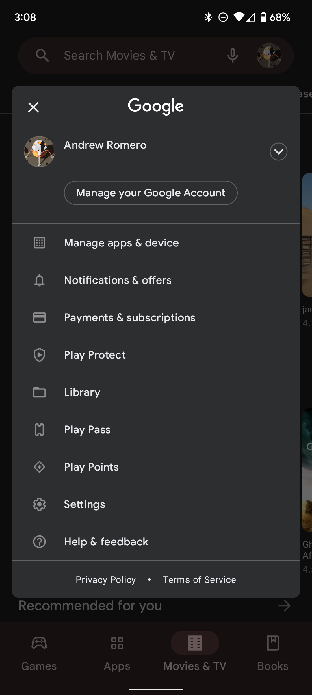 Share your Google TV movies with others using Google's Family Sharing
