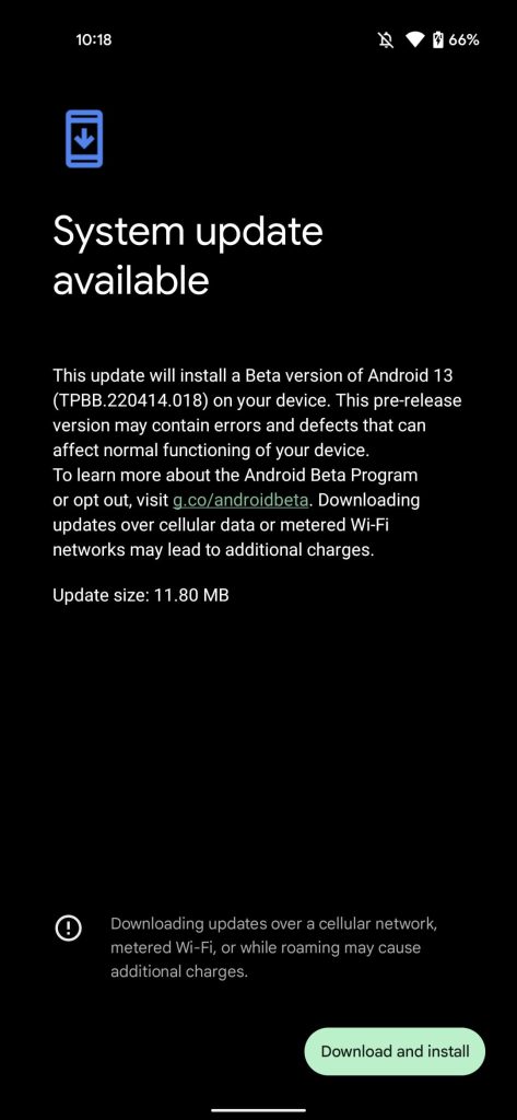 Google rolling out Android 13 Beta 2.1 with bug fixes for Pixel ...