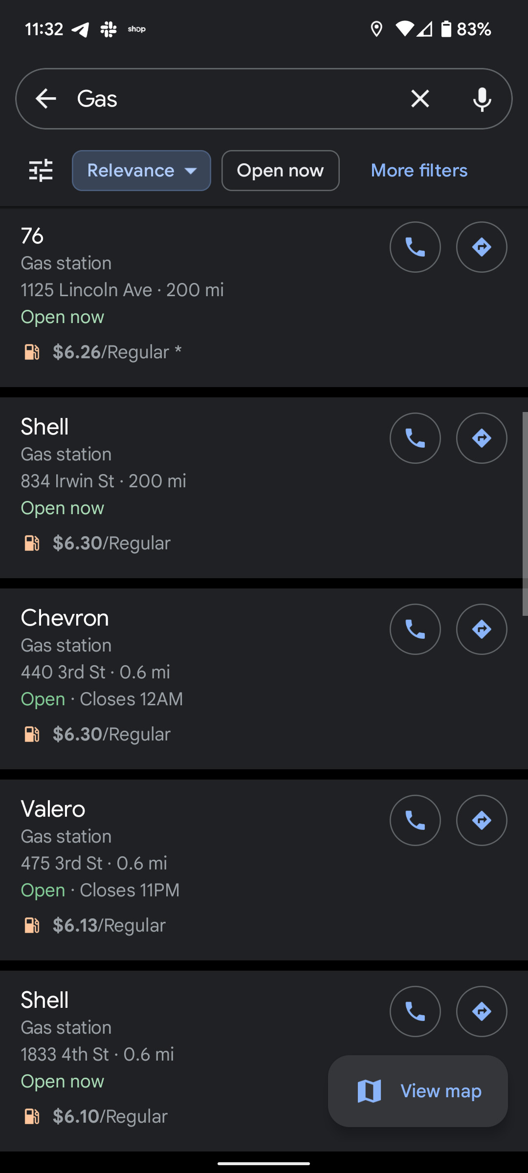 Gas prices in Google Maps: Here's how to find them