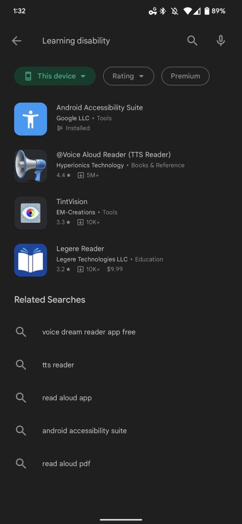 Google Play now tags Android apps w/ accessibility features - 9to5Google