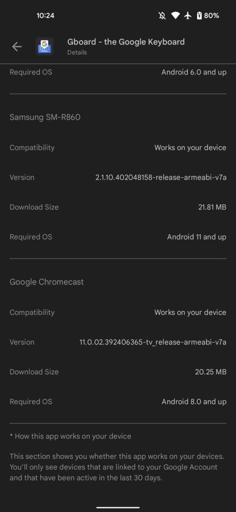 Google Play apps get 'Compatibility for your active devices' - 9to5Google