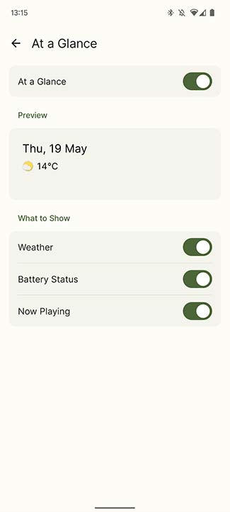 Lawnchair 12.1 Alpha adds Android 12's At a Glance widget - 9to5Google