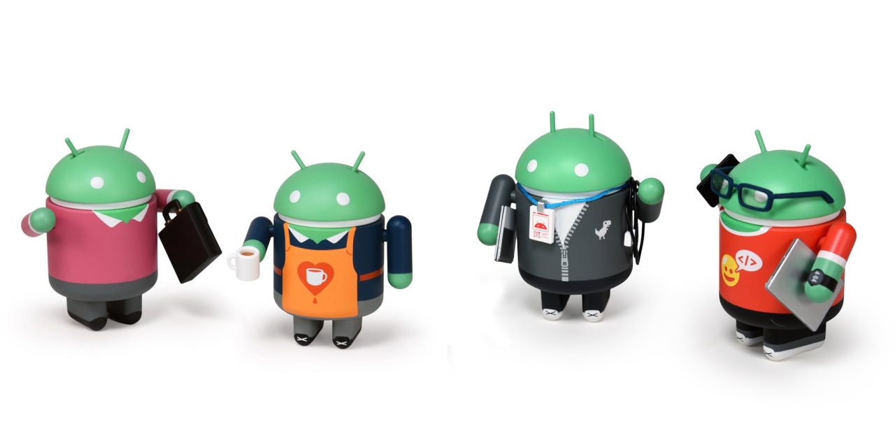 Android '@Work' minis show mascot holding Pixelbook, more - 9to5Google
