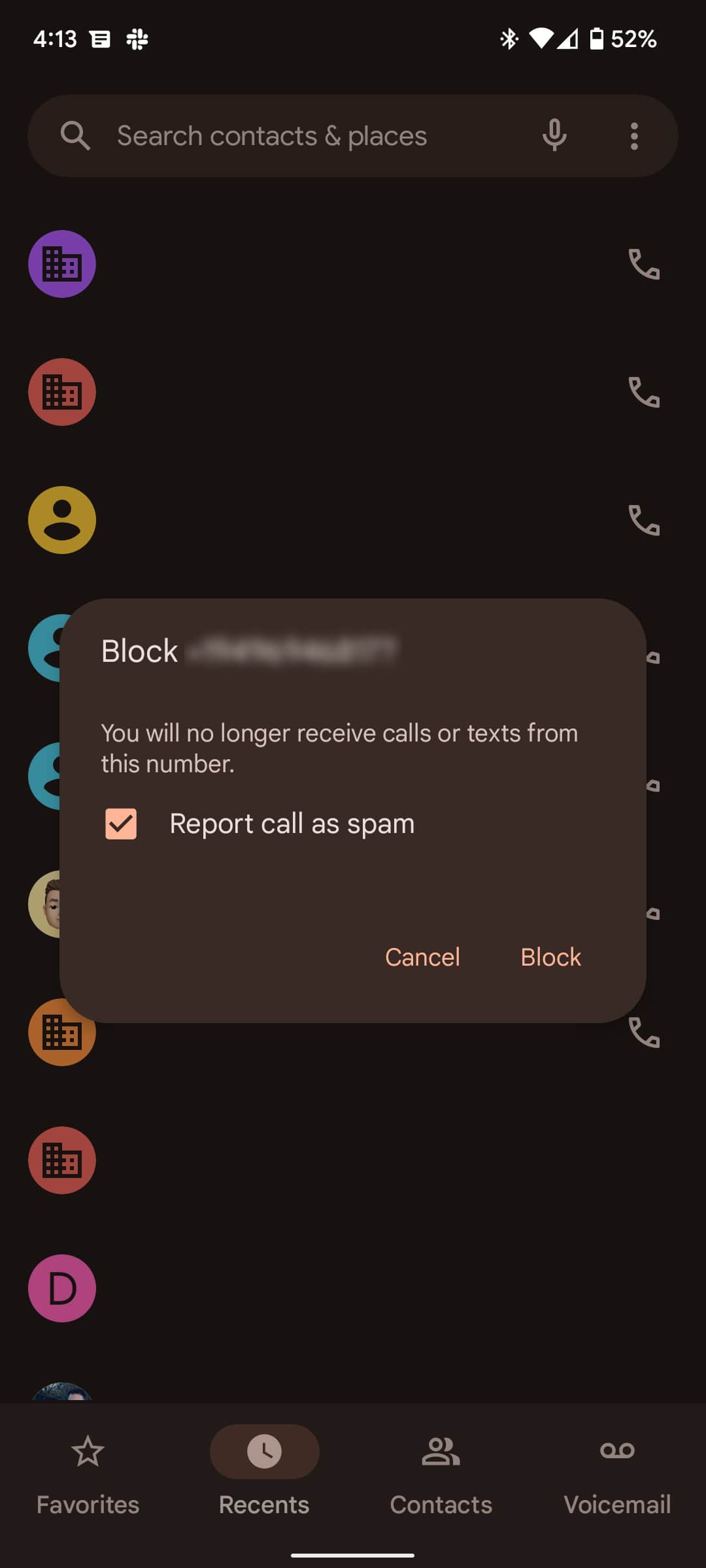How to block a number on your Android device