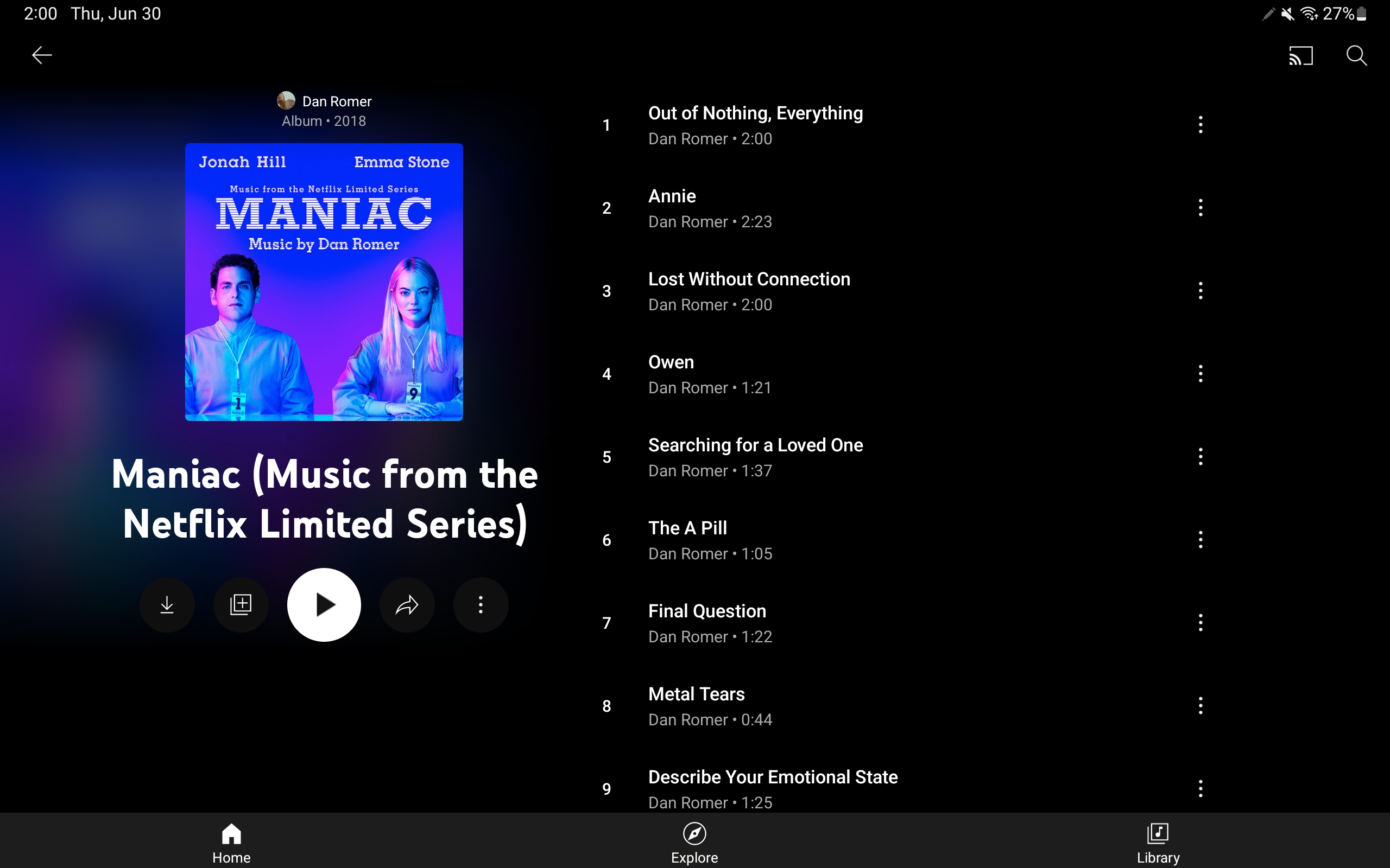 YouTube Music rolls out album UI redesign on Android tablets - 9to5Google