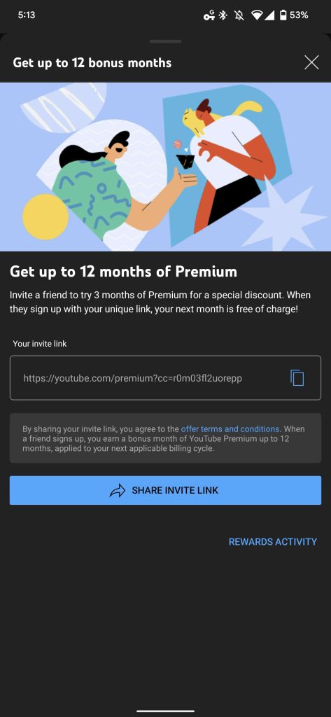YouTube Premium launches referral program, 3 mo for $.99 - 9to5Google