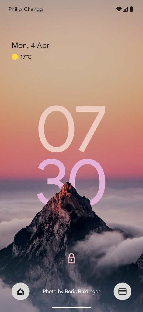 iOS 16-inspired Android lockscreen on Google Pixel [Gallery] - 9to5Google