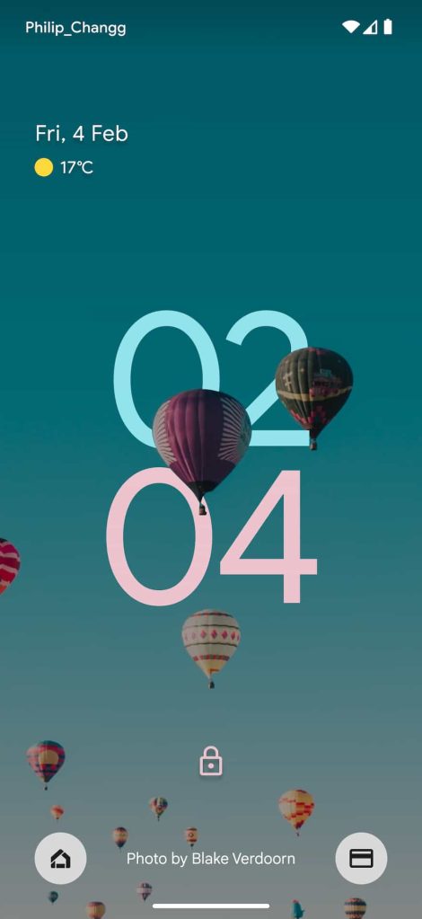 iOS 16-inspired Android lockscreen on Google Pixel [Gallery] - 9to5Google
