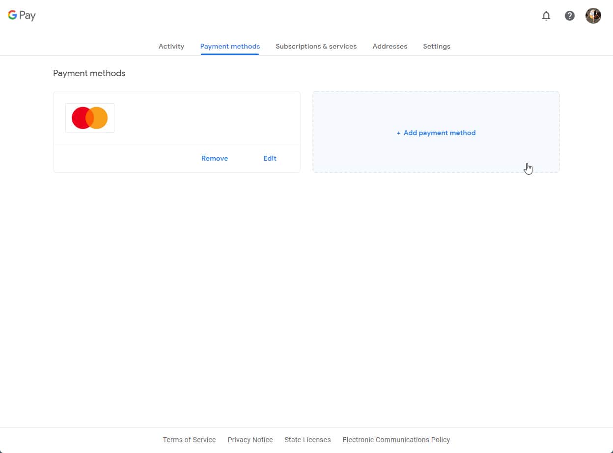 Managing payment methods in your Google Account - Here's how