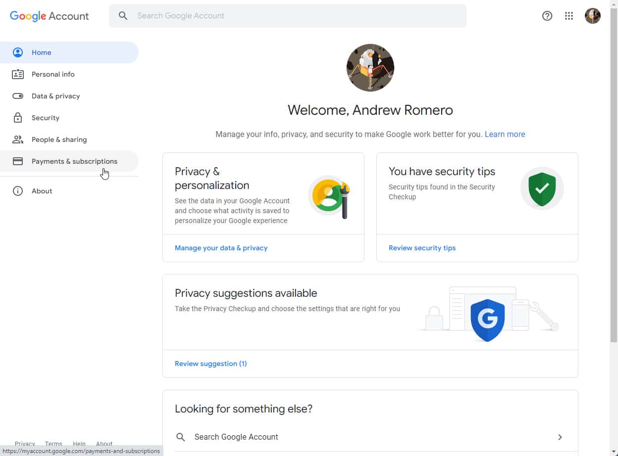 Managing payment methods in your Google Account - Here's how