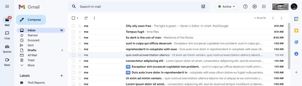 A look at the Gmail Material You redesign for web [Gallery] - 9to5Google