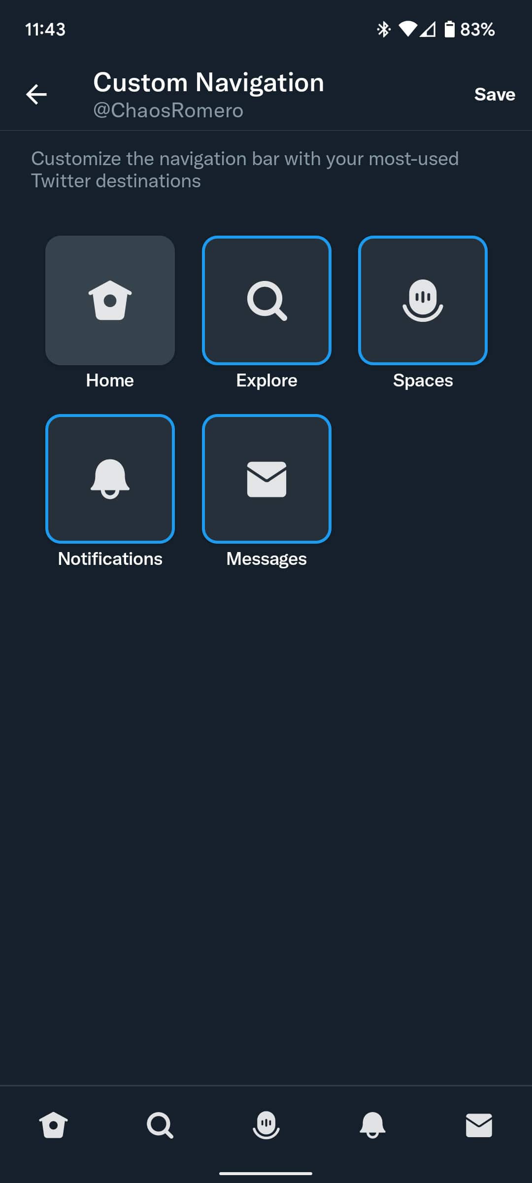 Customize your navigation bar on Twitter for Android: Here's how