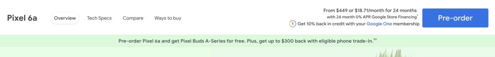 Google trade-in values for old Pixels skyrocket w/ Pixel 6a [Ends Sat]