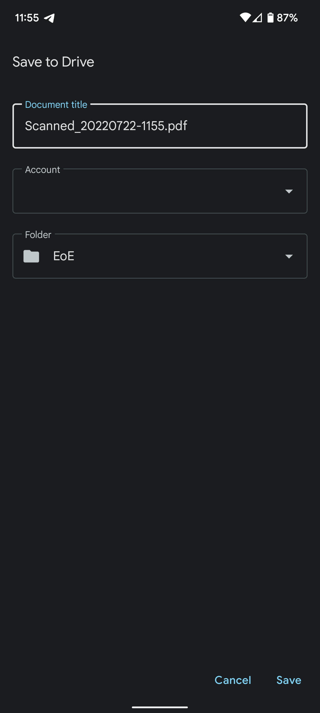 How to scan documents with Google Drive