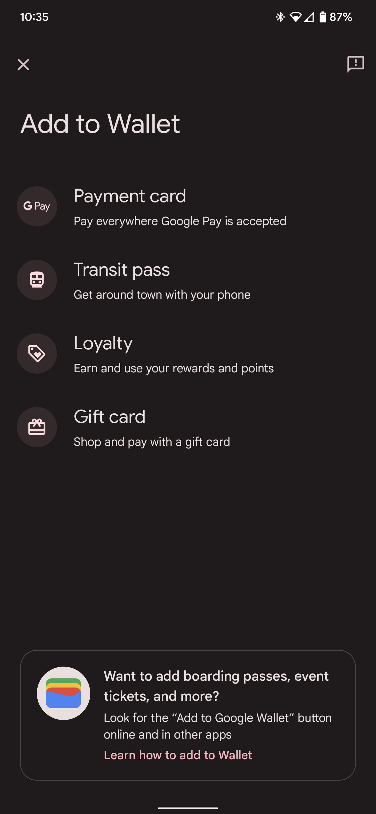 Google Wallet is simple and focused, and what we actually want