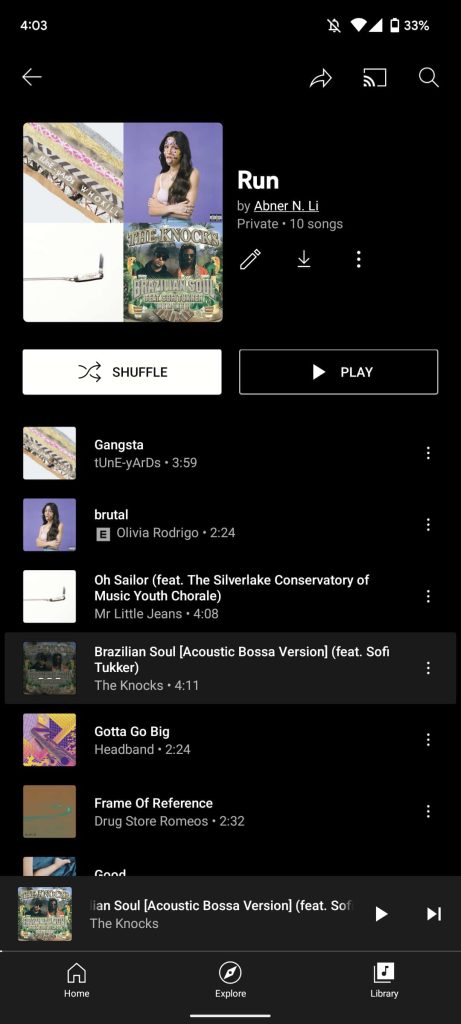 YouTube Music rolling out redesigned playlist UI to phones - 9to5Google