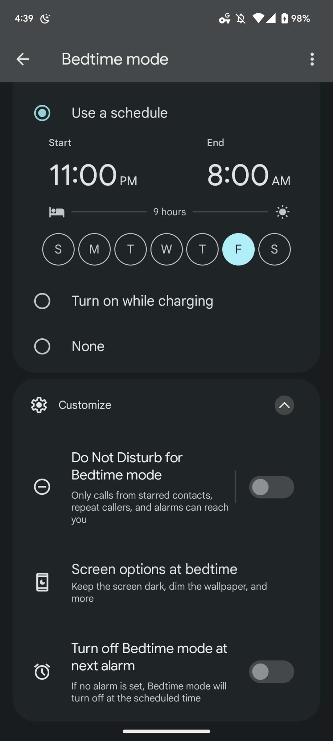 Android 13 Bedtime mode: New UI, dim wallpapers - 9to5Google