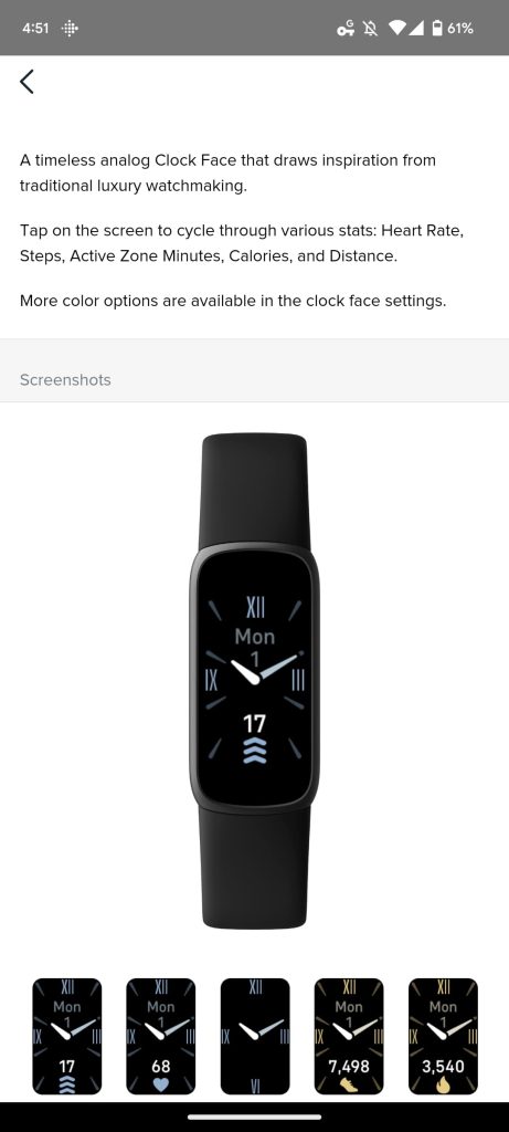 New Fitbit Charge 5 and Luxe clock faces go live [U] - 9to5Google