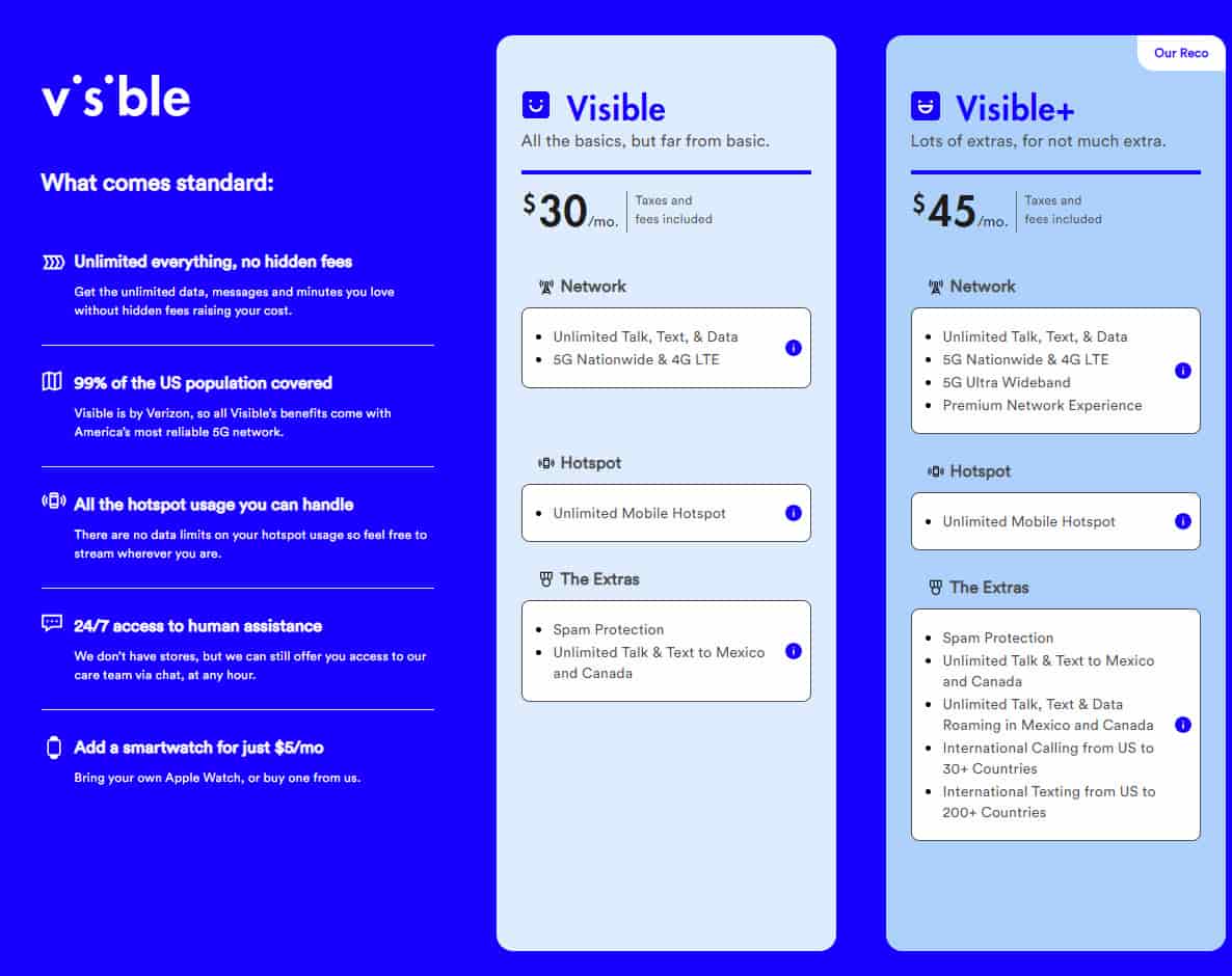 Visible kills Party Pay and adds Visible+ - 9to5Google