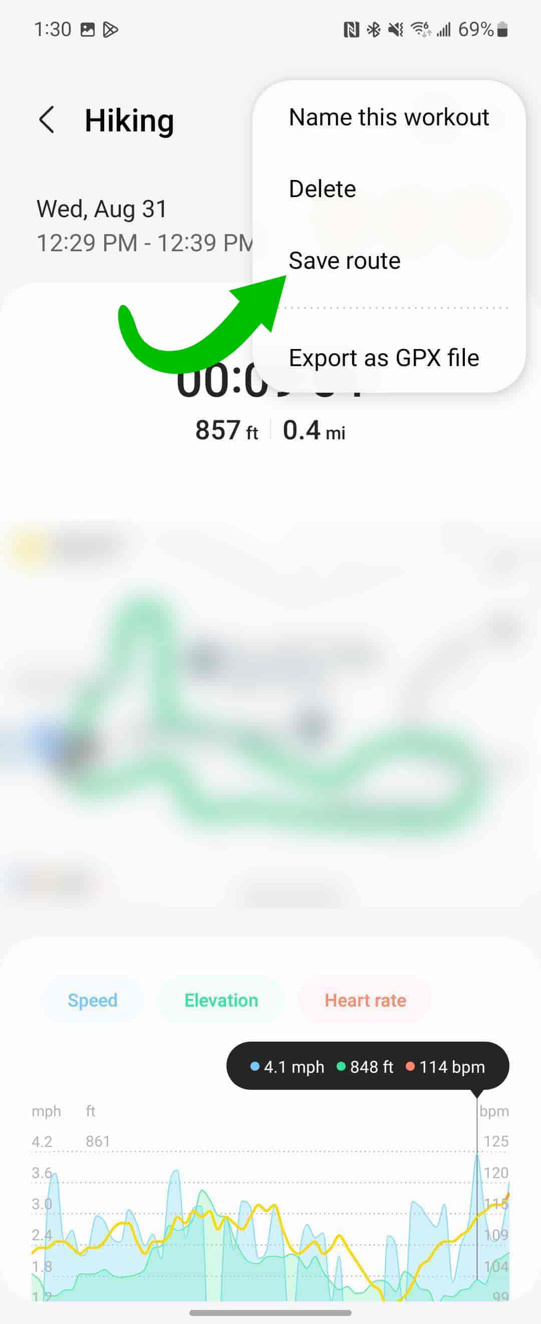 How to use the Route tracker on your Galaxy Watch 5 Pro