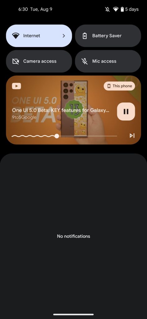 YouTube adds support for Android 13 media player [U] - 9to5Google