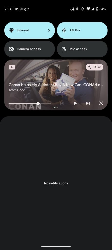 YouTube adds support for Android 13 media player [U] - 9to5Google