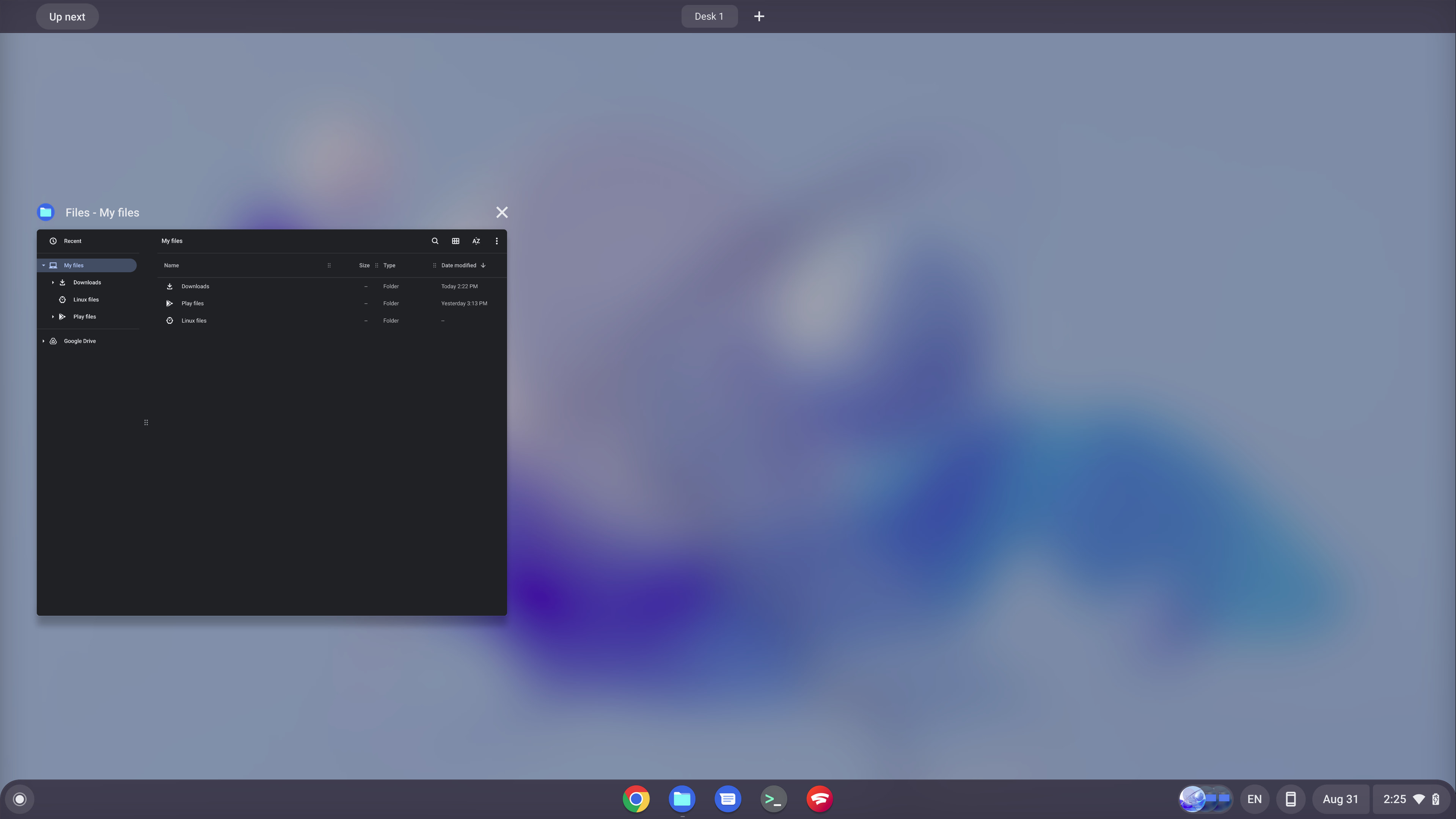 First look: New ChromeOS welcome screen w/ glanceable widgets