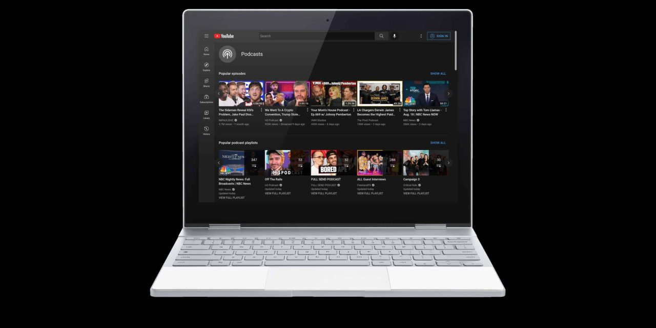 YouTube․com/podcasts goes live as 'Explore' page - 9to5Google