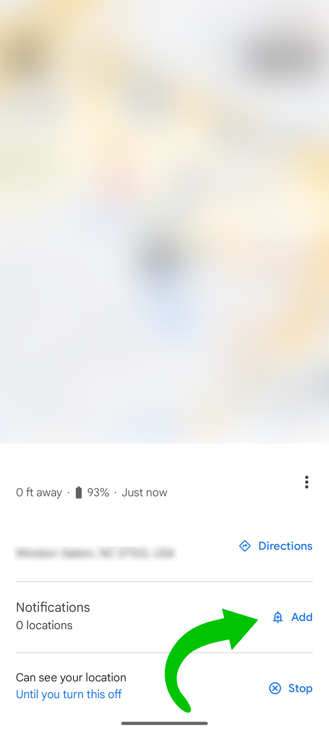 How to get alerts in Google Maps when friends arrive somewhere