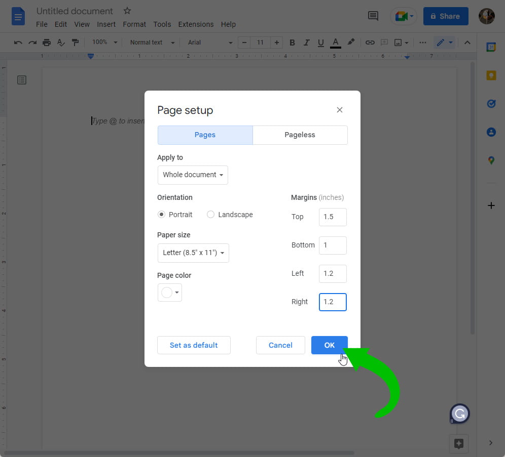 Google Docs: How to adjust and change your margins or use Pageless mode