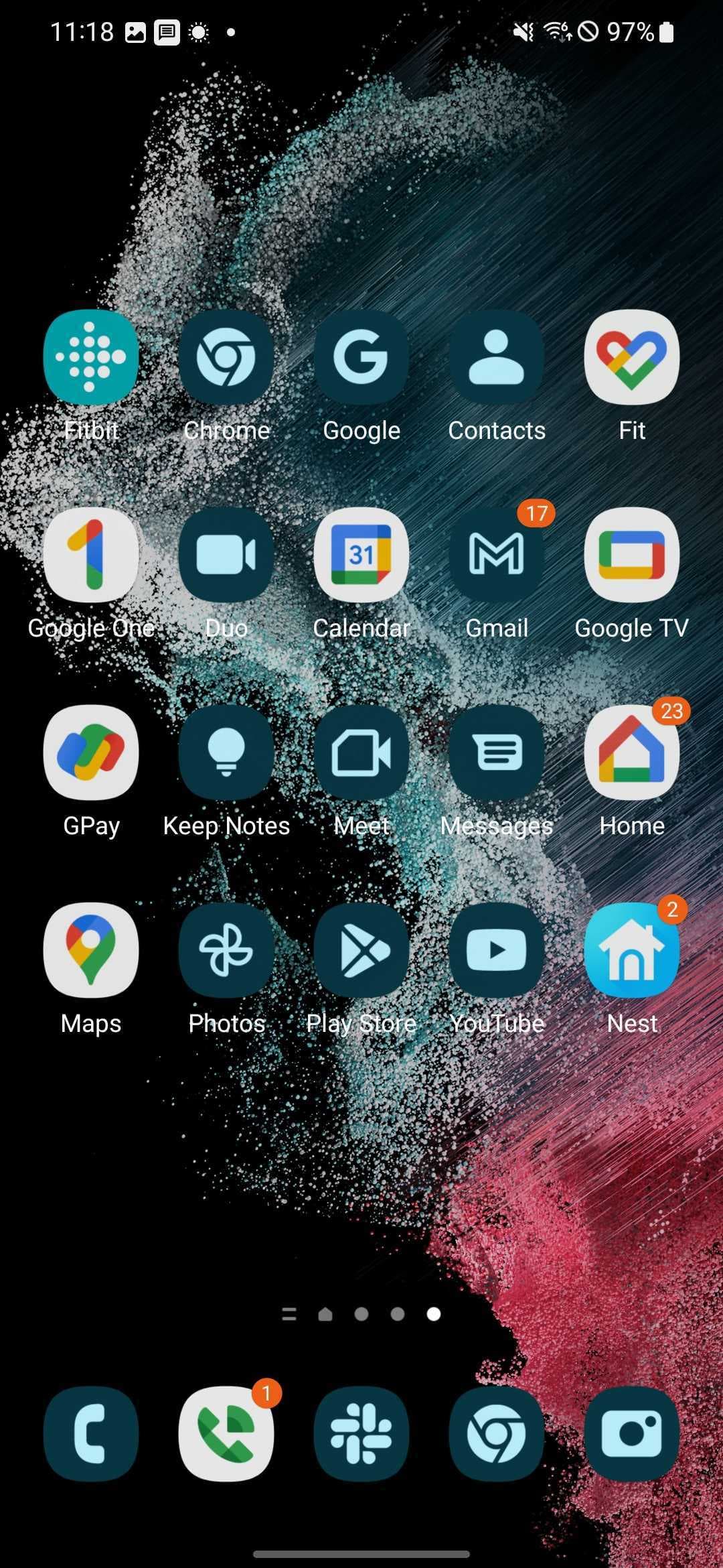 Google apps don't actually support Android 13 themed icons