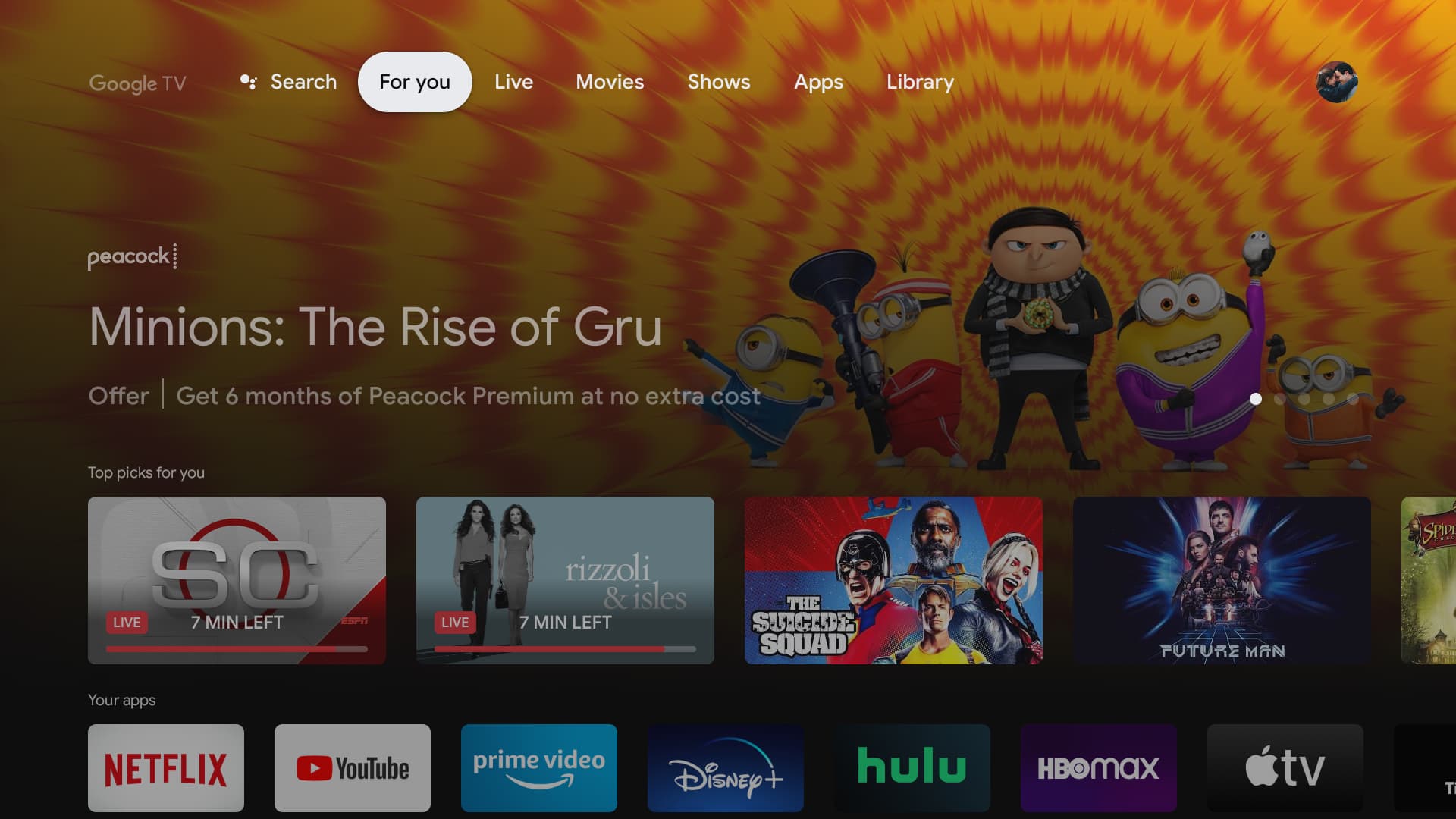 Google TV homescreen redesign rolls out with new Quick Settings
